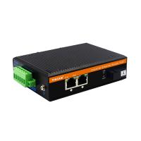 China TiNCAM 10/100M 1 fiber port+2 RJ45 ports  Industrial Ethernet Switch & PoE Switch 100Mbps Unmanaged DIN Rail Mount Wide Voltage DC12-57V -40°C to 85°C TBC-GF2312/TBC-GFP2312 for sale