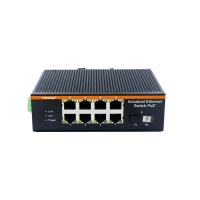 China TiNCAM 10/100M 1 fiber port+8 RJ45 ports  Industrial Ethernet Switch & PoE Switch 100Mbps Unmanaged DIN Rail Mount Wide Voltage DC12-57V -40°C to 85°C TBC-GF2318/TBC-GFP2318 for sale