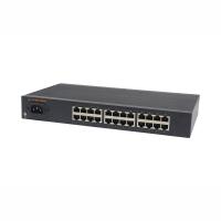 China TiNCAM 24 Port Industrial Ethernet Switch 100Mbps Unmanaged Desktop Wide Voltage AC110-240V -40°C to 80°C TBC-GFS2324N for sale
