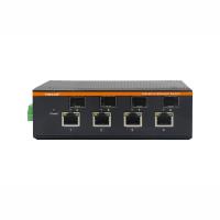 China TiNCAM 10/100M 4 SFP ports+4 RJ45 ports  Industrial Ethernet Switch & PoE Switch 100Mbps Unmanaged DIN Rail Mount Wide Voltage DC12-57V -40°C to 85°C TBC-GF2304-4SFP/TBC-GFP2304-4SFP for sale