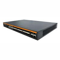 China TiNCAM Layer 3 10G Managed Ethernet Switch 24 SFP 8 Port Gigabit RJ45 Combo 4 SFP+ Static Route Web GUI CLI SNMP Telnet TBC-S5324GF-8CG-4TF for sale