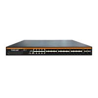 China TiNCAM Layer 3 10G Managed Ethernet Switch 24 SFP 8 Port Gigabit RJ45 Combo 4 SFP+ Static Route Web GUI CLI SNMP Telnet TBC-S5324GF-8CG-4TF for sale