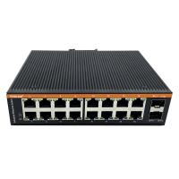 China TiNCAM Industrial Managed Ethernet Switch 16 Gigabit Port 2 SFP DIN Rail DC12-57V -40℃ to 85℃ TBC-GF2516-2SFP for sale