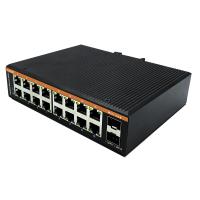 China TiNCAM Industrial Managed Ethernet Switch 16 Gigabit Port 2 SFP DIN Rail DC12-57V -40℃ to 85℃ TBC-GF2516-2SFP for sale