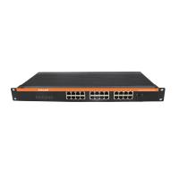 China TiNCAM Industrial Ethernet Switch 24 Port Gigabit RJ45 2 SFP Rack Mount -40℃ to 85℃ AC Power TBC-GF2524U-2SFP for sale
