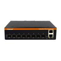 China TiNCAM Industrial Gigabit SFP Switch 8 SFP 2 RJ45 DIN Rail Wide Voltage Wide Temperature TBC-GF2502-8SFP for sale