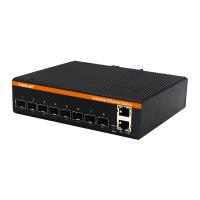 China TiNCAM Industrial Gigabit SFP Switch 8 SFP 2 RJ45 DIN Rail Wide Voltage Wide Temperature TBC-GF2502-8SFP for sale