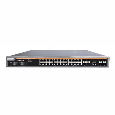 China TiNCAM 24-Port Gigabit Layer 3 + Managed Ethernet Switches with 4 Combo SFP and 4 10G SFP+ Ports TBC-S5524GE-4CF-4TF-EI for sale
