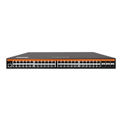 China TiNCAM 48-Port Gigabit Layer 3 + Managed Ethernet Switch with 6 10G SFP+ Uplink Ports TBC-S5548GE-6TF-EI for sale