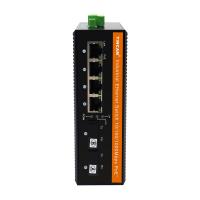China TiNCAM Gigabit Industrial Ethernet Switch 2 SC to 4 RJ45 Port PoE Optional Single Mode MM Dual Fiber WDM 550m 2km 20km DIN Rail Mount for Industrial Networking TBC-GF2524-S20AB/TBC-GFP2524-S20AB for sale