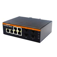 China TiNCAM Industrial Ethernet switch 4 SFP to 6 RJ45 Port PoE Optional DIN Rail Mount for Industrial Networking TBC-GF2506-4SFP/TBC-GFP2506-4SFP for sale