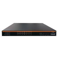 China TiNCAM 16 Port Gigabit Managed PoE Switch 2 SFP Uplink 250W Rackmount Ethernet Network Switch for Enterprise Networks TBC-PSM5216GE-2GF for sale