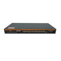 China TiNCAM 24 Port Gigabit Layer 2 Managed Ethernet Switch 2 SFP Fiber Uplink Rackmount Network Switch for Enterprise Networks TBC-S5224GE-2GF for sale