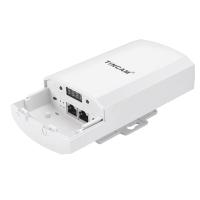 China TiNCAM 2.4GHz 300Mbps Outdoor Wireless Bridge CPE 1.5km IP65 2x2 MIMO 24V PoE Digital Display for CCTV Networks TBC-APE2721AB for sale