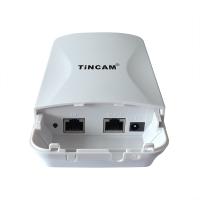 China TiNCAM 5GHz 867Mbps Outdoor Wireless Bridge CPE 5km TDMA 2x2 MIMO Gigabit Dual Ethernet Ports IP65 for Point-to-Point Networks TBC-APE2621AB for sale