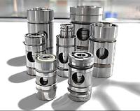 China TCBB164468 16*44*68 Steel Turbo Dual Ceramic Ball Bearing for sale
