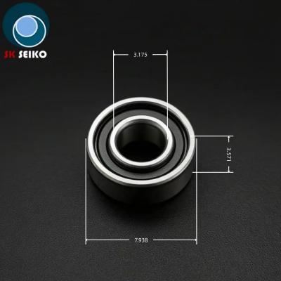 China SR2-5ZTLZWN 3.175*7.938*3.571 High Speed Dental Bearing Torlon Cage for sale