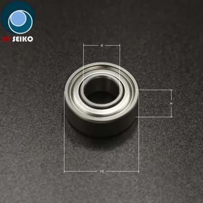 China MR104ZZ 4*10*4 Dental Grinding Machine Bearing Nail Grinding Machine Bearing for sale
