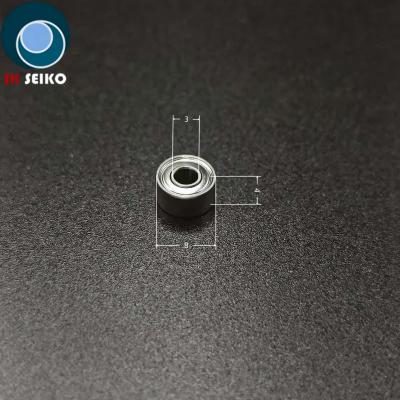 China 830ZZ 3*8*4 Cooling Fan Bearing Computer Fan Bearing Equipment Cooling Fan Bearing Home Appliance for sale