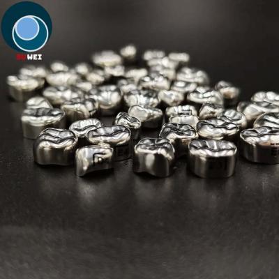 China Stainless Steel Dental Crown For Adults And Children Safe For Oral Use Restoring Damaged Teeth for sale