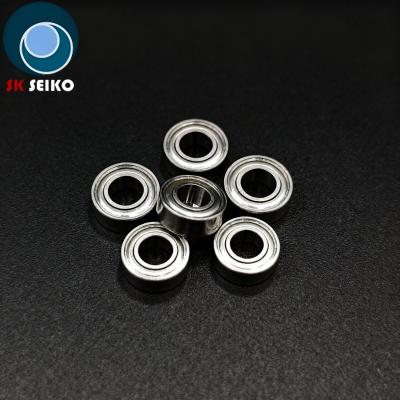 China SR144ZZ 3.175*6.35*2.38 High Speed Dental Bearing Ceramic Balls Cage Torlon Color Silver for sale