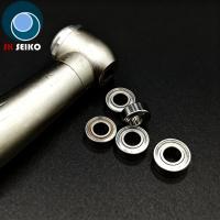 China SR144ZZ 3.175*6.35*2.38 High Speed Dental Bearing Ceramic Balls Color Silver Cage Torlon Double Shield  for sale