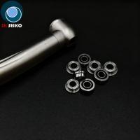 China SFR144TLZN 3.175*6.35*2.38 High Speed Dental Bearing  Torlon Cage Stainless Steel for sale