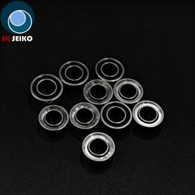 China SR144TLZWN 3.175*6.35*2.78 High Speed Dental Bearing Fits most dental handpieces Cage Torlon Color Silver Precision P4 for sale