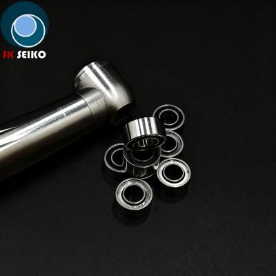 China SR144TLZWN 3.175*6.35*2.78 High Speed Dental Bearing Cage Torlon Fits most dental handpieces Color Silver for sale