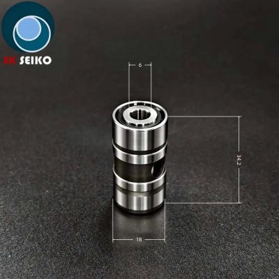 China Turbocharger Dual Ceramic Ball Bearing Tcbb61834 6*18*34.2 High Precision Minimal-Friction Turbo Bearing for sale