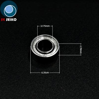 China High Speed Dental Bearing Sr144tlzwn 3.175*6.35*2.78 High-Efficiency Running Dental Bearing for sale