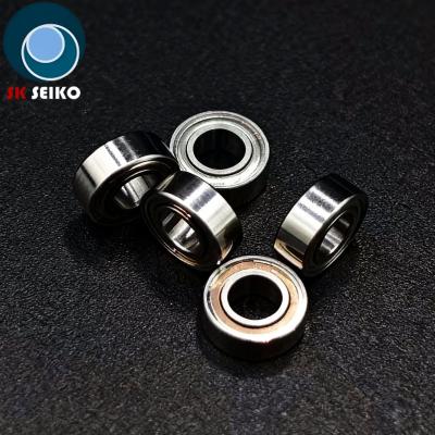 China High Speed Dental Bearing Sr144zz 3.175*6.35*2.38 Ceramic Balls Cage Torlon Double Shield Dental Bearing for sale
