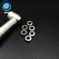 China Sr144zz 3.175*6.35*2.38 High Speed Dental Bearing Ceramic Balls Cage Torlon Double Shield Sturdy Dental Bearing for sale