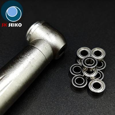 China High Speed Dental Bearing Sr144tlzn 3.175*6.35*2.38 Torlon Cage Stainless Steel Dental Bearing for sale