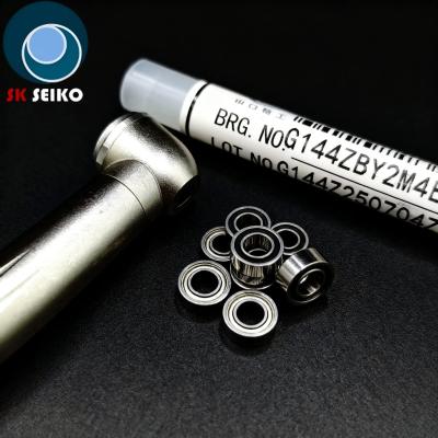 China Sr144tlzn High Speed Dental Bearing 3.175*6.35*2.38 User-Friendly Dental Bearing for sale