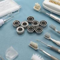 China Sr144tlwkzn3.175*6.35*2.78 High Speed Dental Bearing Ceramic Balls Cage Torlon Long Service Life Dental Bearing for sale