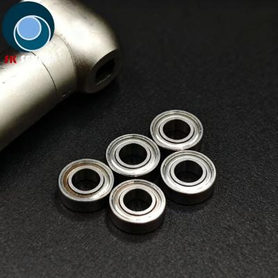China High Speed Dental Bearing Sr144zz 3.175*6.35*2.38 Torlon Cage Double Shield Dental Bearing for sale