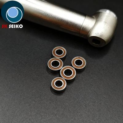 China Sr144zz 3.175*6.35*2.38 High Speed Dental Bearing Long Service Life Stainless Steel Dental Bearing for sale