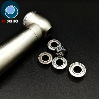 China Sr144zz 3.175*6.35*2.38 High Speed Dental Bearing Stable-Running Bearing for sale