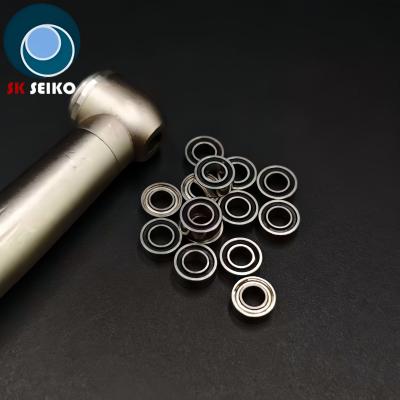 China Dental Handpiece Bearing 3.175*6.35*2.38mm R144 SR144ZZ SR144TLZN SR144TLKZW 3.175*6.35*2.78mm Bearing for sale