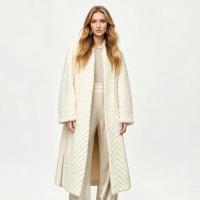 China Eco Faux Fur Belt Fur Coat Women Faux Cruelty Free Winter Wear Fuzzy Coat Women'S for sale