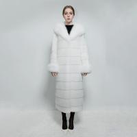 China Anti Pilling Womens Teddy Faux Fur Coat Moisture Wicking Faux Overcoat Hooded for sale