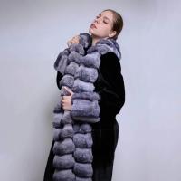 China Womens Winter Fake Fur Coat Faux Fur Trim Coat Cardigan With Inner Lining Hidden Hook Clasps for sale