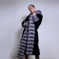 China Womens Winter Fake Fur Coat Faux Fur Trim Coat Cardigan With Inner Lining Hidden Hook Clasps for sale