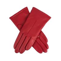 China Women's Faux Leather Gloves Stylish Acrylic Lining Faux Leather Gloves for sale