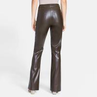 China High Rise Flare Faux Leather Pants Faux Leather Leggings XS S M L XL for sale