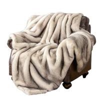 China Winter Thick Faux Fur Blanket Faux Animal Fur Household Items for sale