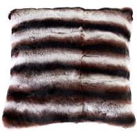 China Soft Faux Rex Rabbit Fur Cushion Pillow 30x50cm 50x50cm for sale
