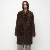 China Faux Persian Lamb Fur Coat for sale