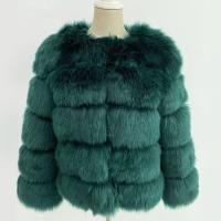 China Super Classic Fur Puffer Jacket  Ladies Faux Fur Coat Europe America for sale